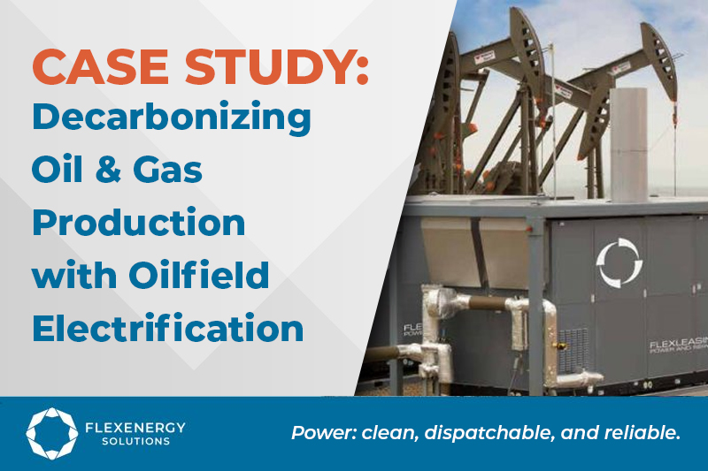 Decarbonizing Oil & Gas Production | Gas Turbine Case Study