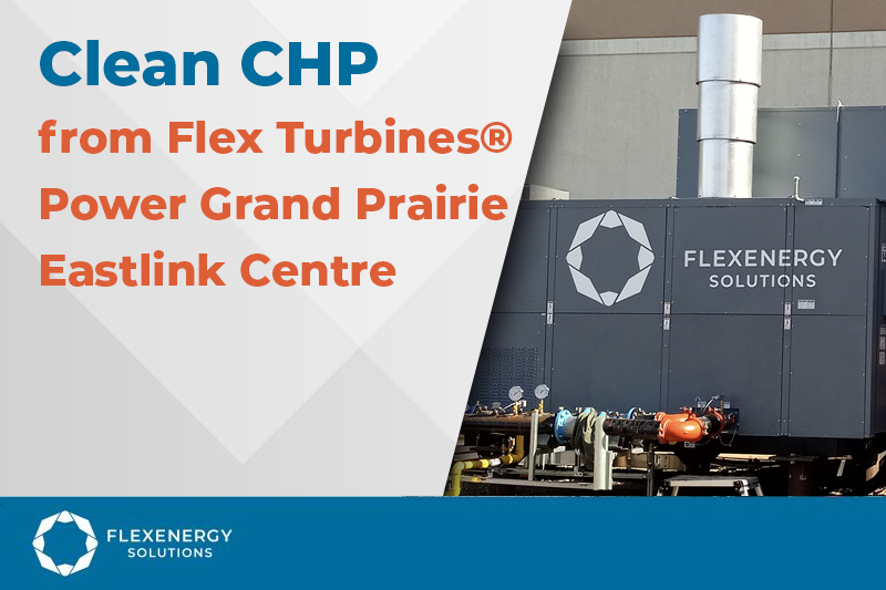 CHP from Flex Turbines® Power Grand Prairie Eastlink Centre