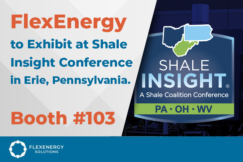 FlexEnergy Solutions Exhibiting at Shale Insight Conference 2024